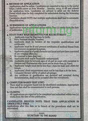 How To Apply For Immigration Recruitment 2023 And Get The Job