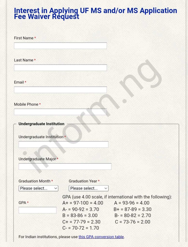 University of Florida Application Fee Waiver 2025 [Updated]