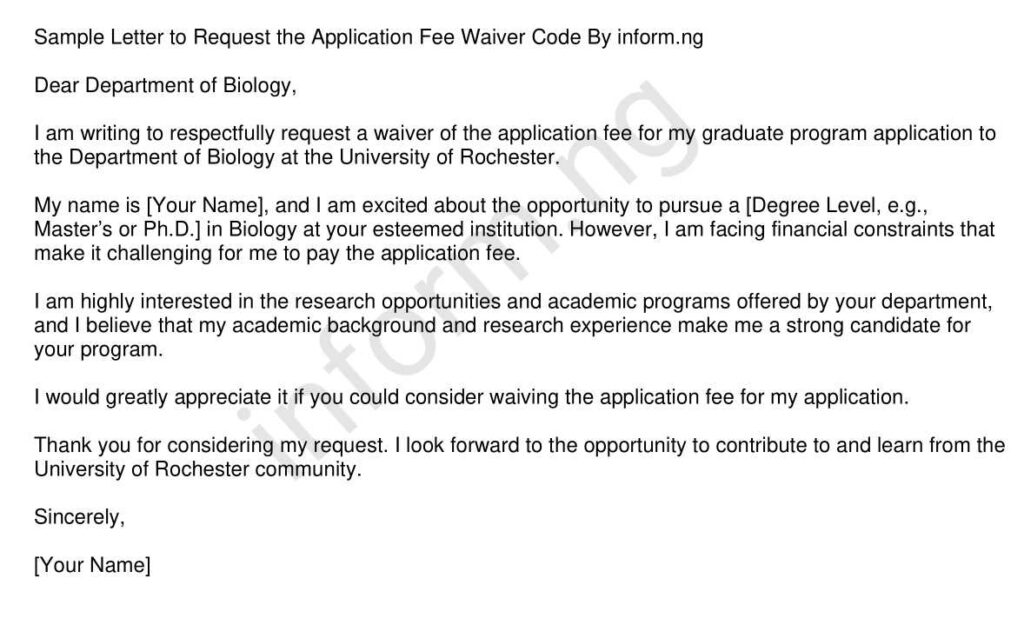 University of Rochester Application Fee Waiver 2025 [Latest]