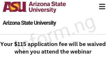Arizona State University Application Fee Waiver 2025 [New]