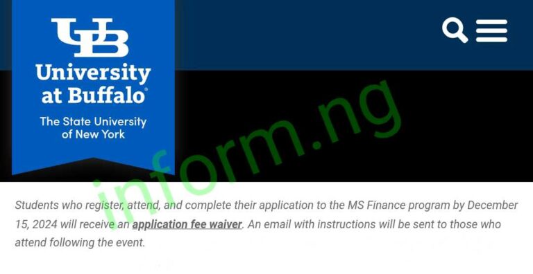 University at Buffalo Application Fee Waiver 2025 [New]