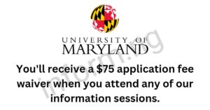 University of Maryland Application Fee Waiver 2025 [Latest]