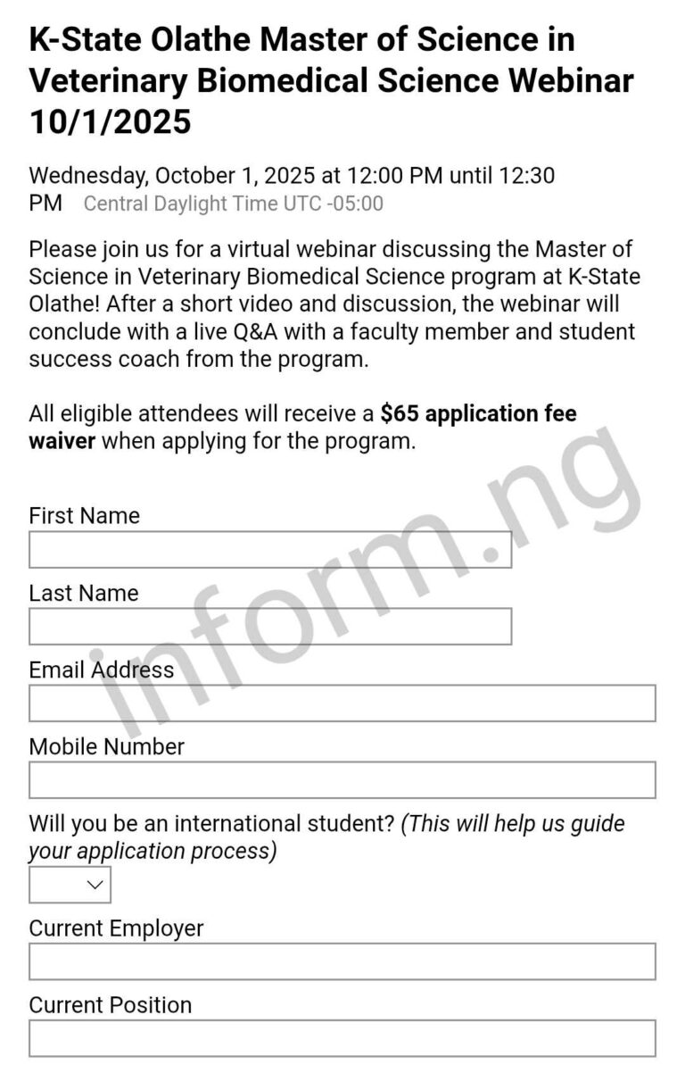 Kansas State University Application Fee Waiver 2026 [New]